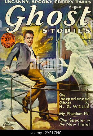 Cover of 'Ghost Stories' pulp magazine, February 1930 issue, featuring ...