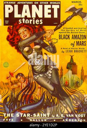 Planet Stories, a science fiction pulp magazine published from 1939 to ...