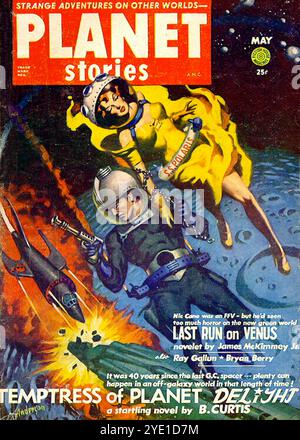'Planet Stories' was a science fiction pulp magazine published in the ...