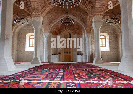 Shusha - Azerbaijan. Ashaghi Govhar Agha Mosque is historic buildings ...