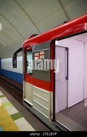 Tbilisi Metro rapid transit system, operated by the Tbilisi Transport ...