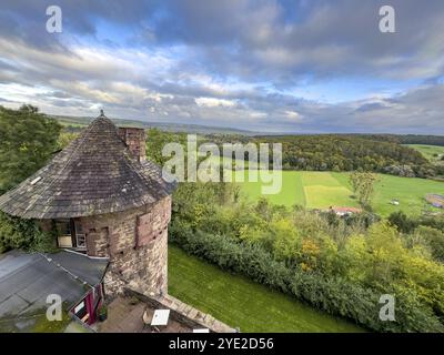 Trendelburg in the Diemel Valley Stock Photo - Alamy