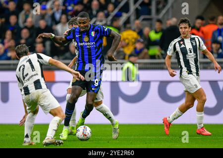 Marcus Thuram of Inter seen during the UEFA Champions League match ...