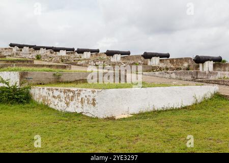 Battery of Cannons at San Carlos de La Cabana Fortress and Castillo del ...
