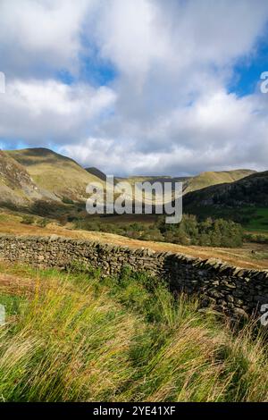 The Kentmere valley, a remote landscape north of Kendal in the Lake ...