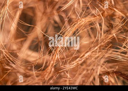 copper wire after use, the wire is worn out with different effects of ...