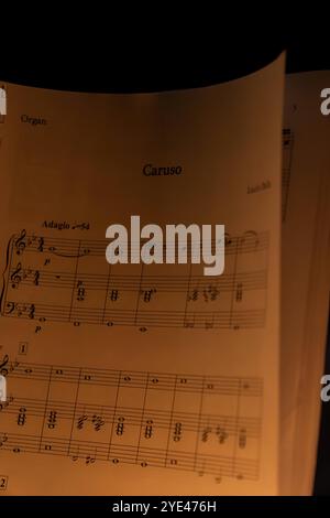Music sheets. Melodies written with different musical symbols as ...