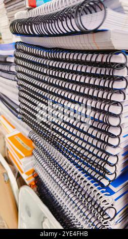 beautiful notebooks on stationary shop Stock Photo - Alamy