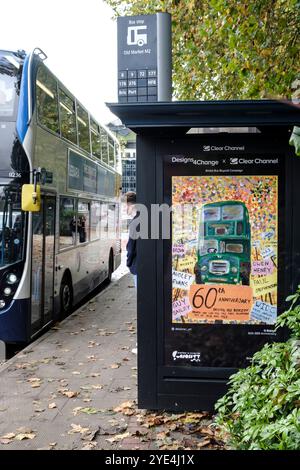 Poster commemorating the 60th anniversary of the Bristol Bus Boycott ...