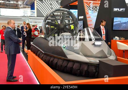 People visit the 15th Qatar International Food Festival at the 974 ...