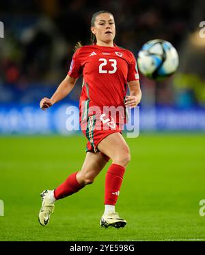 Wales' Ffion Morgan during the UEFA Women's Nations League, League A ...
