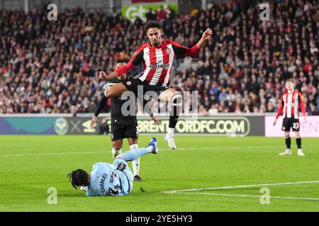 Brentford's Kevin Schade during the Carabao Cup second round match at ...