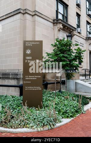 The headquarters of the General Services Administration (GSA) is ...