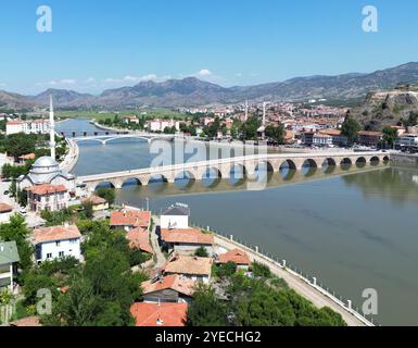 The historical Osmancik Town in Corum, Turkey is famous for the ...