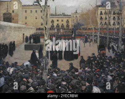 “Garrotte, Garrote vil”, 1894, Ramón Casas (1866-1932), Reina Sofia ...