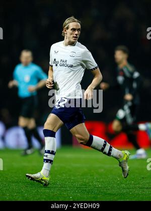 Preston North End's Stefan Teitur Thordarson during the Sky Bet ...