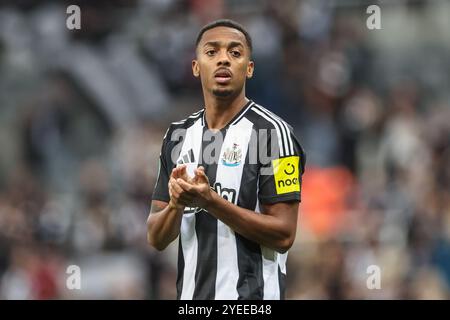 Joe Willock Of Newcastle United applauds the fans during the Burnley v ...