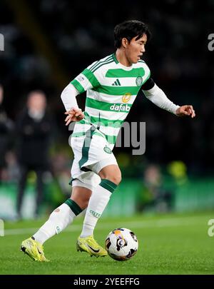 Celtic's Yang Hyun-Jun during the pre-season friendly match at Celtic Park, Glasgow. Picture ...
