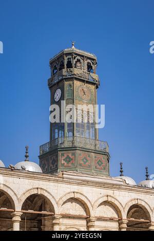 Clock tower at the Citadel of Cairo or Citadel of Saladin Stock Photo ...