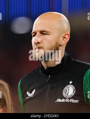 ROTTERDAM - Gernot Trauner (m) of Feyenoord during a training session ...