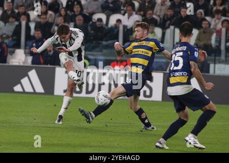 Kenan Yildiz (Juventus FC) dangerous action during Juventus FC vs US ...