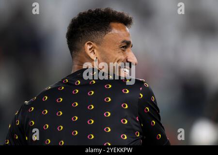 Danilo Luiz da Silva smiles on prior to the Serie A football match ...