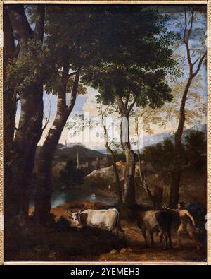 National Gallery UK – Gaspard Dughet - Landscape with Abraham and Isaac ...