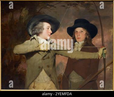 'The Archers', Sir Henry Raeburn, about 1789, oil on canvas, National ...