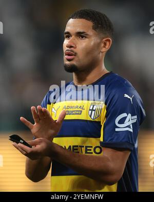 Simon Sohm Parma during serie A match Parma vs FC Internazionale serie ...