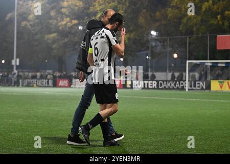 UTRECHT - Mitchell Zwart of USV Hercules disappointed after the 1-5 ...