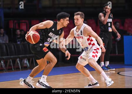 Shea Ili (New Zealand), Goran Filipovic (Croatia). FIBA Olympic ...