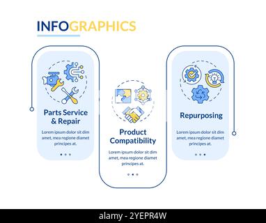 Reverse engineering process rectangle infographic vector Stock Vector Image & Art - Alamy