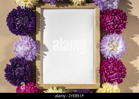 Empty sample paper note greeting card Delicious fresh croissant topped ...