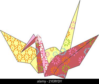 Orizuru (folded paper cranes Stock Photo - Alamy