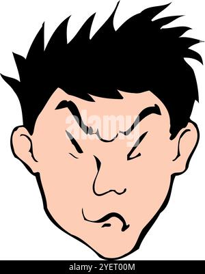 Daddy's angry face Stock Photo - Alamy