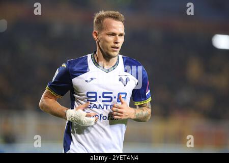 Tomas Suslov of Hellas Verona during the Italian Serie A, 2024/25 ...