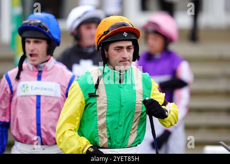 Aaron Anderson at Wetherby Racecourse. Picture date: Friday November 1 ...