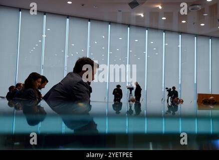 Deutschland, Berlin, Bundespressekonferenz, Thema ...