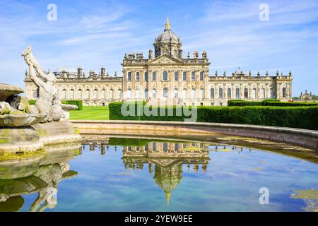 Castle Howard Yorkshire Atlas fountain - Castle Howard is an English ...