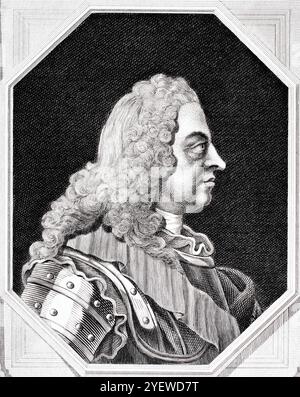 . English: George I of Great Britain (1660-1727, r. 1714-1727) by ...