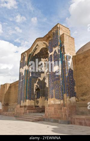 Iran. Tabriz. Blue mosque Stock Photo - Alamy