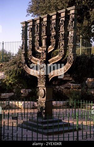 The branched candlestick Stock Photo - Alamy