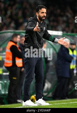 Sporting CP manager Ruben Amorim before the Liga Portugal Betclic match ...