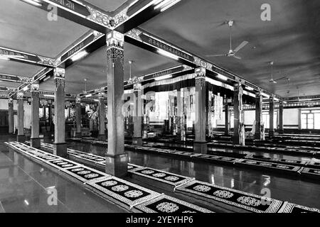 View of a interior of Mundgod Tibetan Monastery Karnataka Stock Photo ...