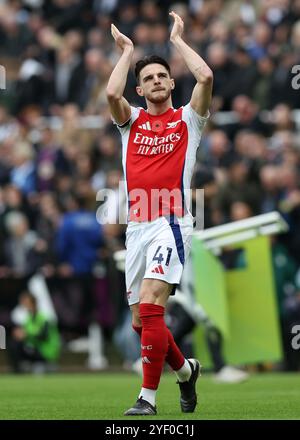 Arsenal's Declan Rice during the Premier League match at the Emirates ...