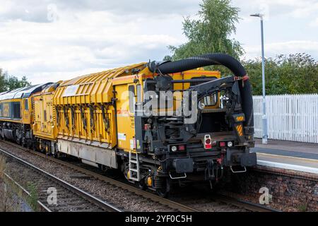 Network Rail Rail Vac returning to Whitemoor Recycling Facility Stock ...