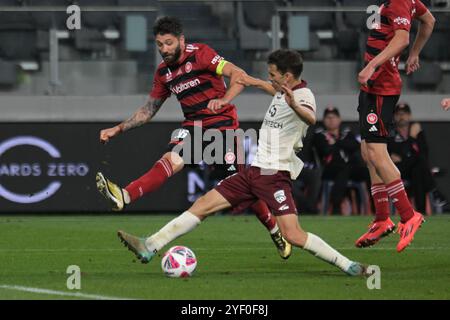 Isaías Sánchez of United is seen at the Adelaide United training centre ...