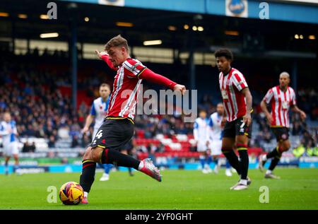 Sheffield United's Harrison Burrows (left) and Preston North End's ...