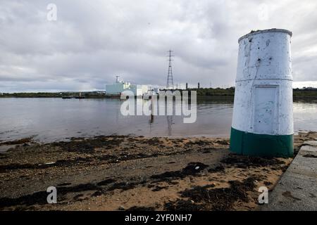 culmore point light beacon built in the 1920s but no longer functional ...