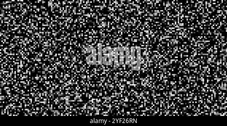 no signal broadcasting chaos pixels background design Stock Vector ...